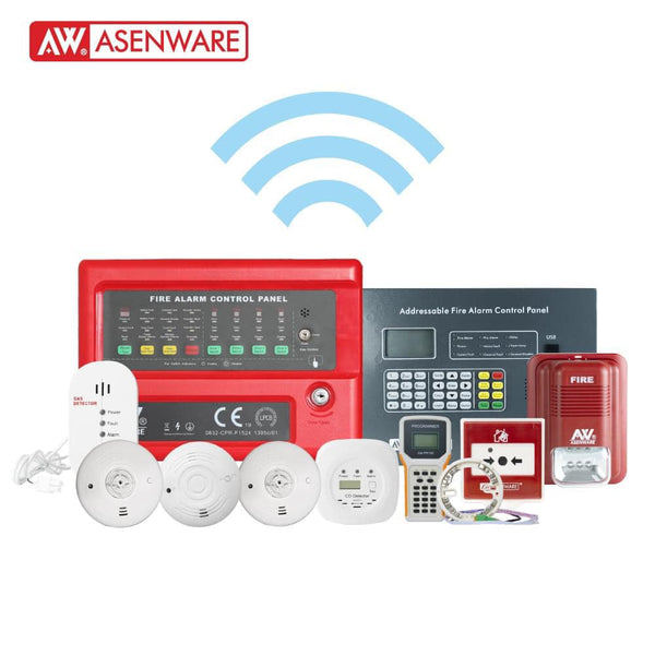 Asenware AW-FP128 Adreslenebilir Yangın Alarm Kontrol Paneli – Asaf ...